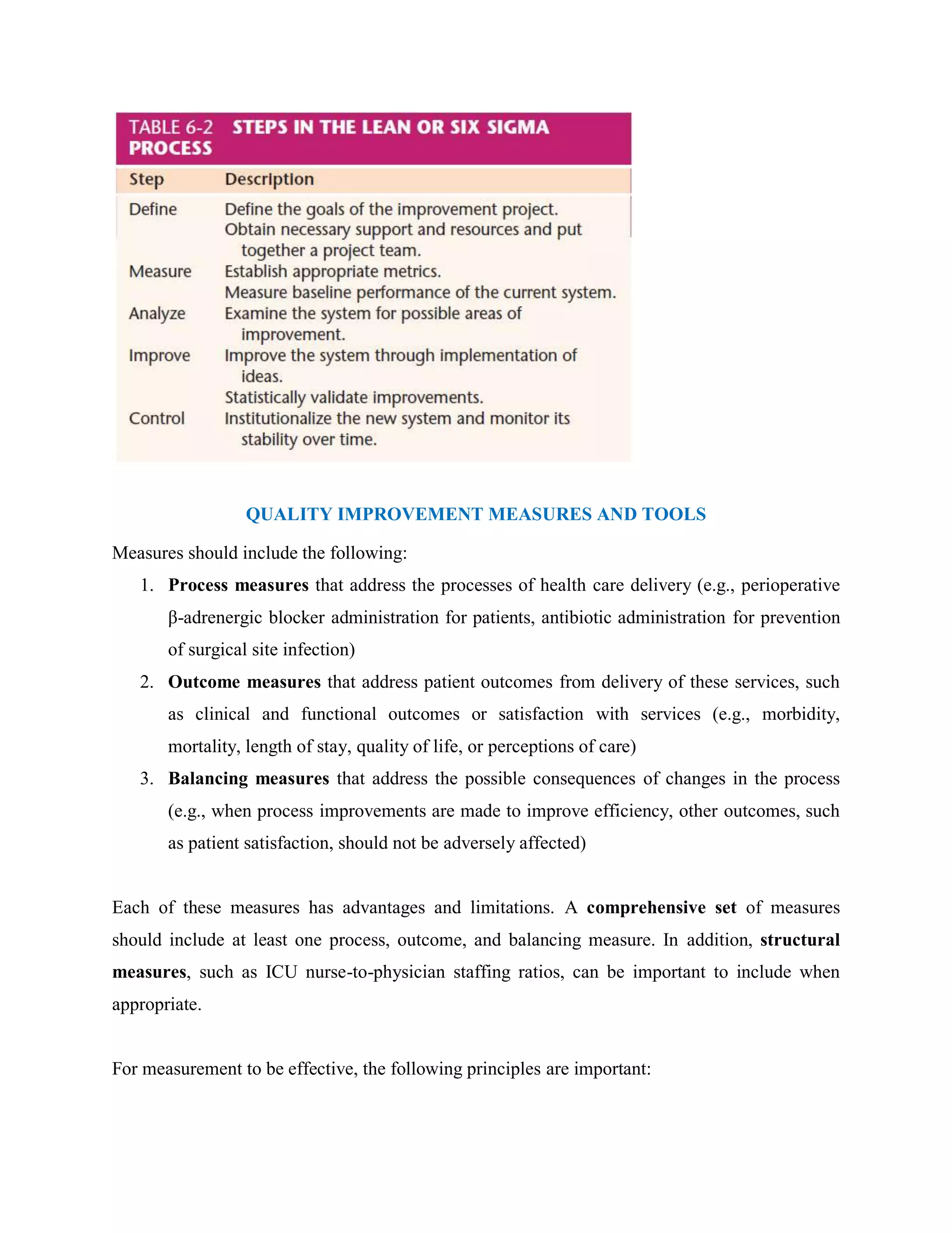 Quality improvement and patient safety in anesthesia | PDF