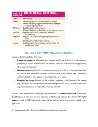 Quality improvement and patient safety in anesthesia | PDF