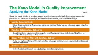 Quality Improvement in Product design and Development with Kano Model | PPT