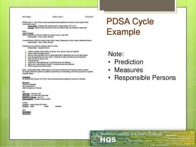 Quality Improvement Tools Pdsa Template - classicrang
