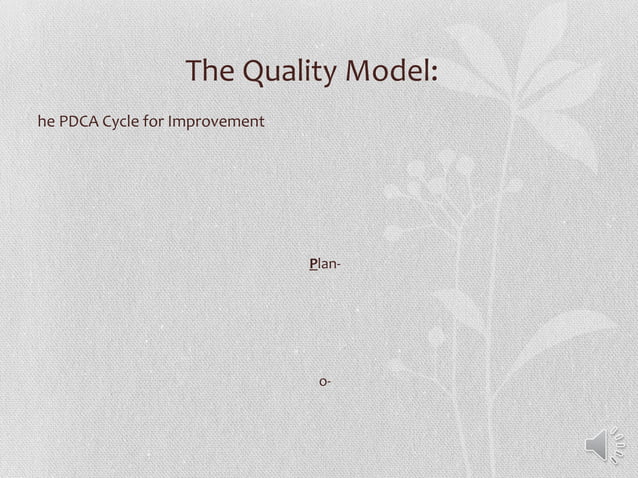 Quality improvement plan notepages slideshare | PPT