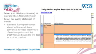 Quality improvement, using NICE tools and resources | PPTX