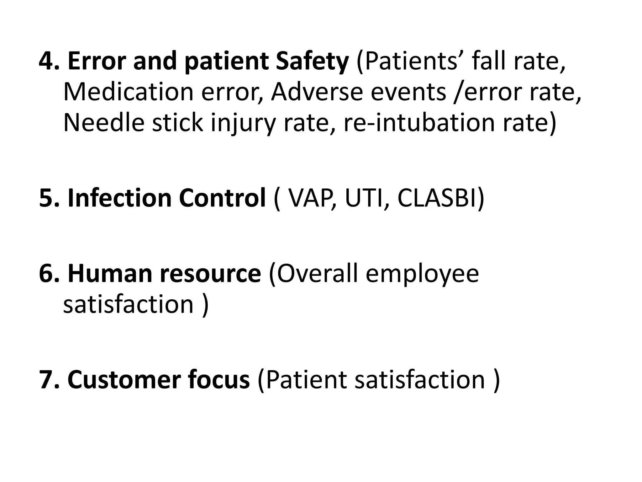 Quality indicator of icu | PPTX