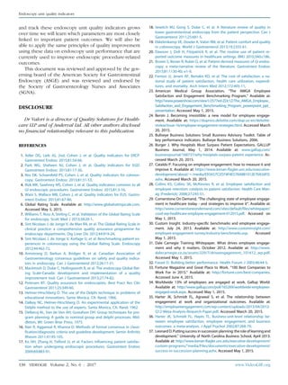 Quality indicators for gastrointestinal endoscopy units | PDF