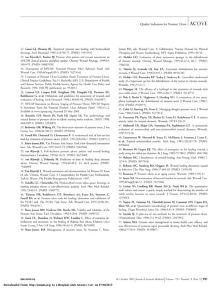 Quality indicators for prevention and management of pressure ulcers | PDF