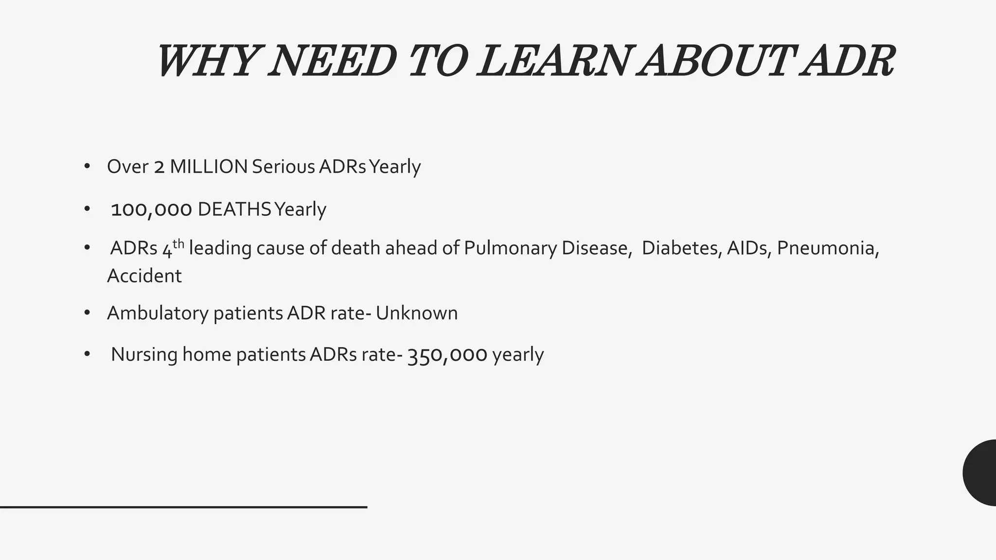 Quality indicators of ADR report and measure for Improvements | PPT