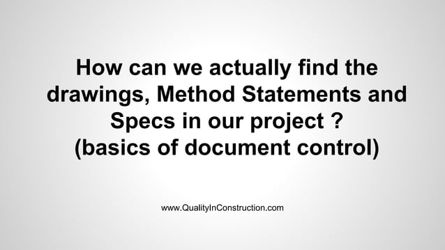 Quality induction | PPTX