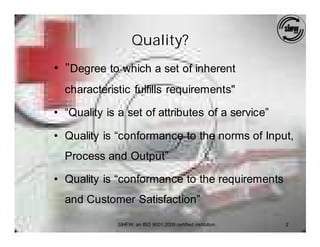 Quality In Health Care | PDF
