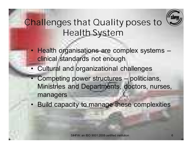 Quality In Health Care | PDF