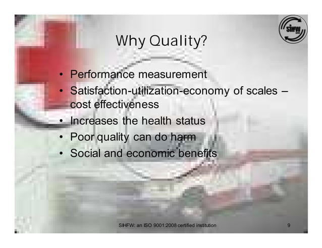 Quality In Health Care | PDF