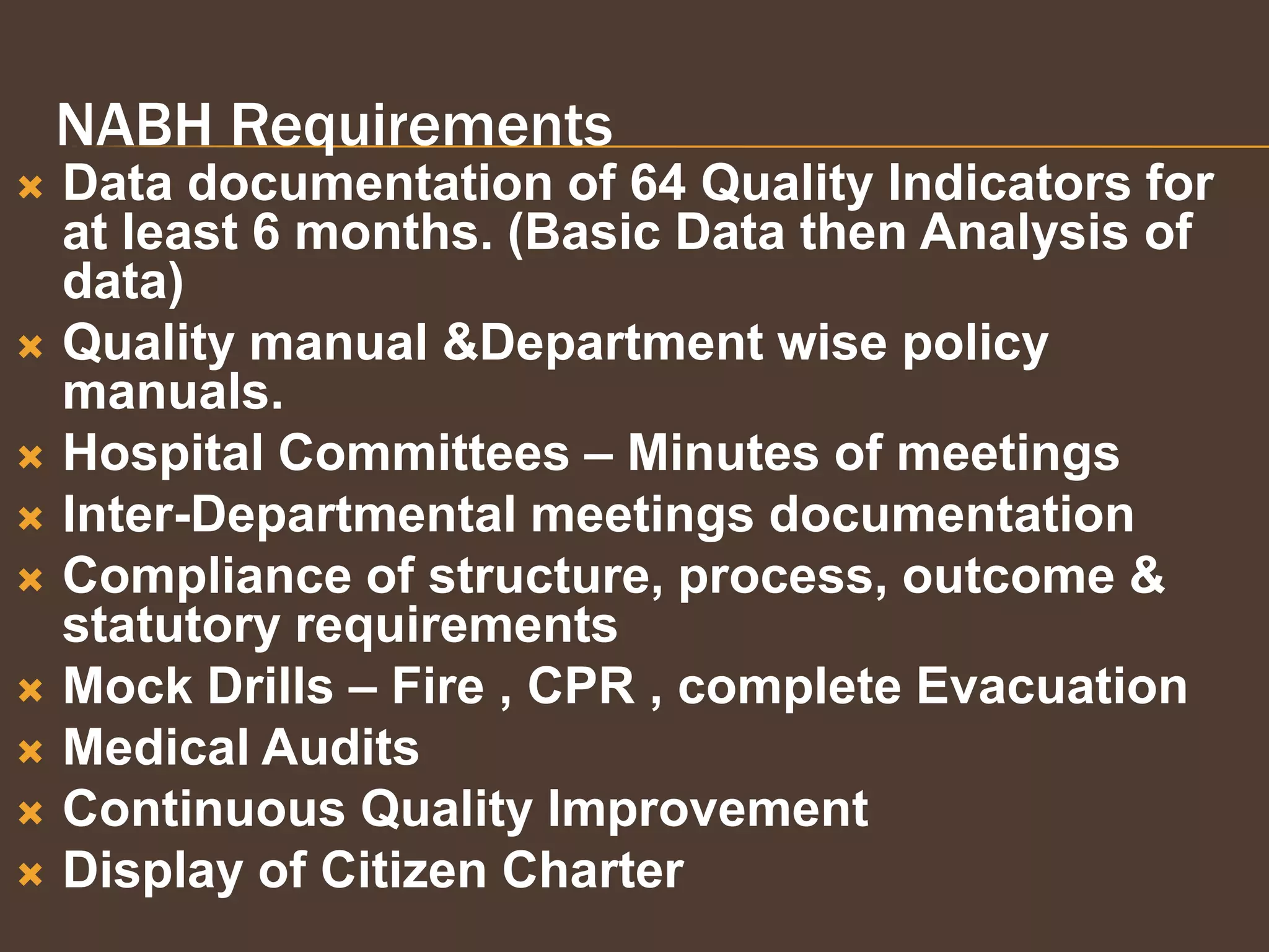 Quality in hospital | PPTX