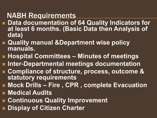 Quality in hospital | PPTX