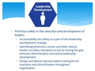 Quality Initiatives in Falls Prevention: Developing Culture of Safety ...
