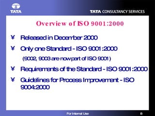 Quality Initiatives Iso 9001 2000[1] | PPT