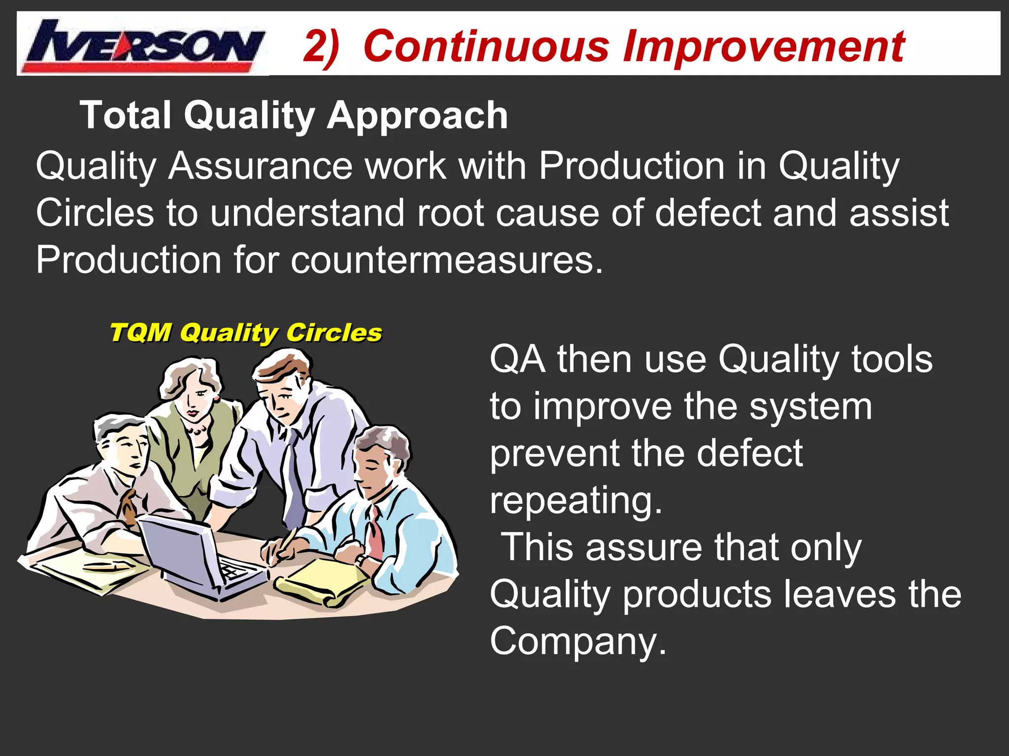 Quality in Manufacturing for Production & Manufacturing | PPT