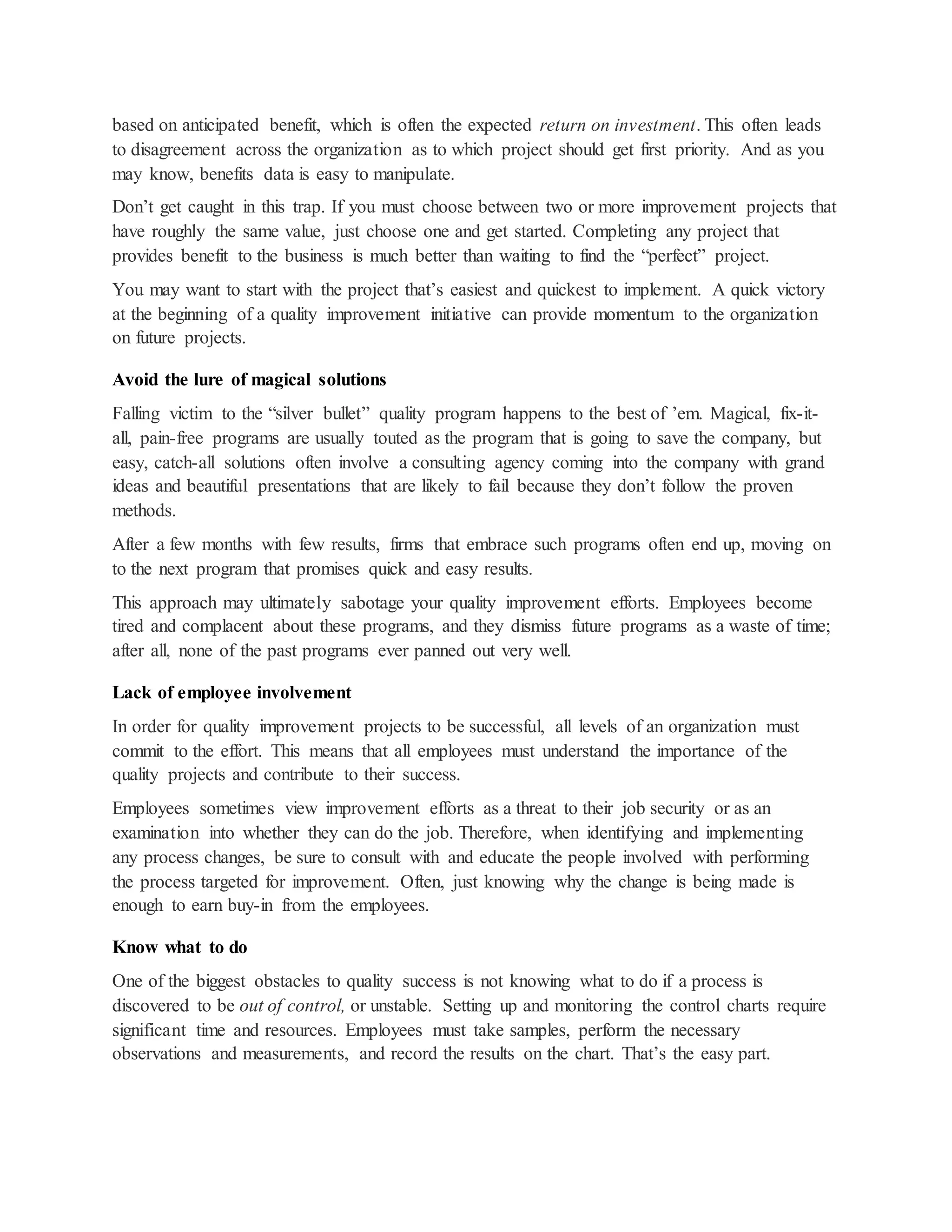 Quality in operations management | PDF