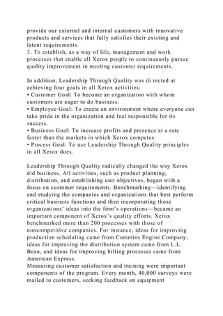 Quality in Practice From Leadership Through Quality to Lean Six S.docx