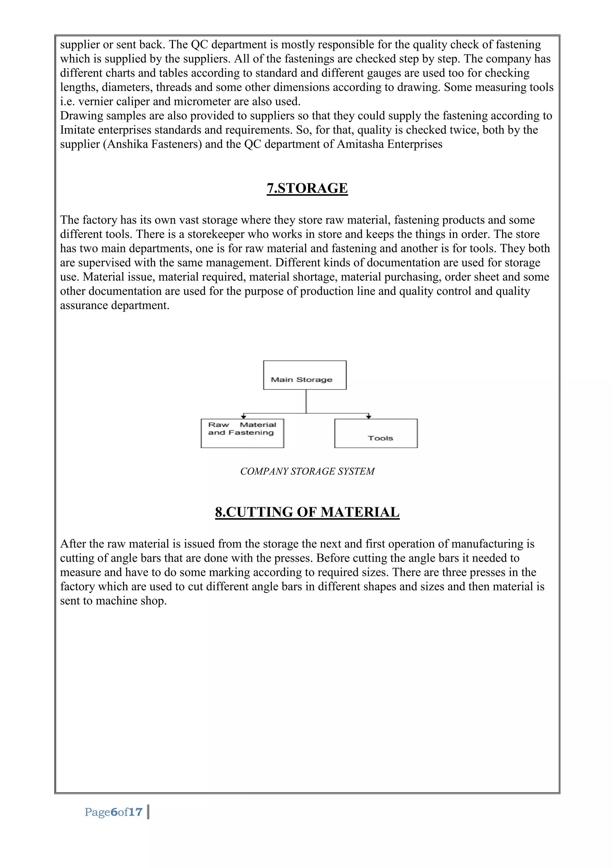 Quality inspection in Manufacturing Of TRANSMISSION Towers. | PDF