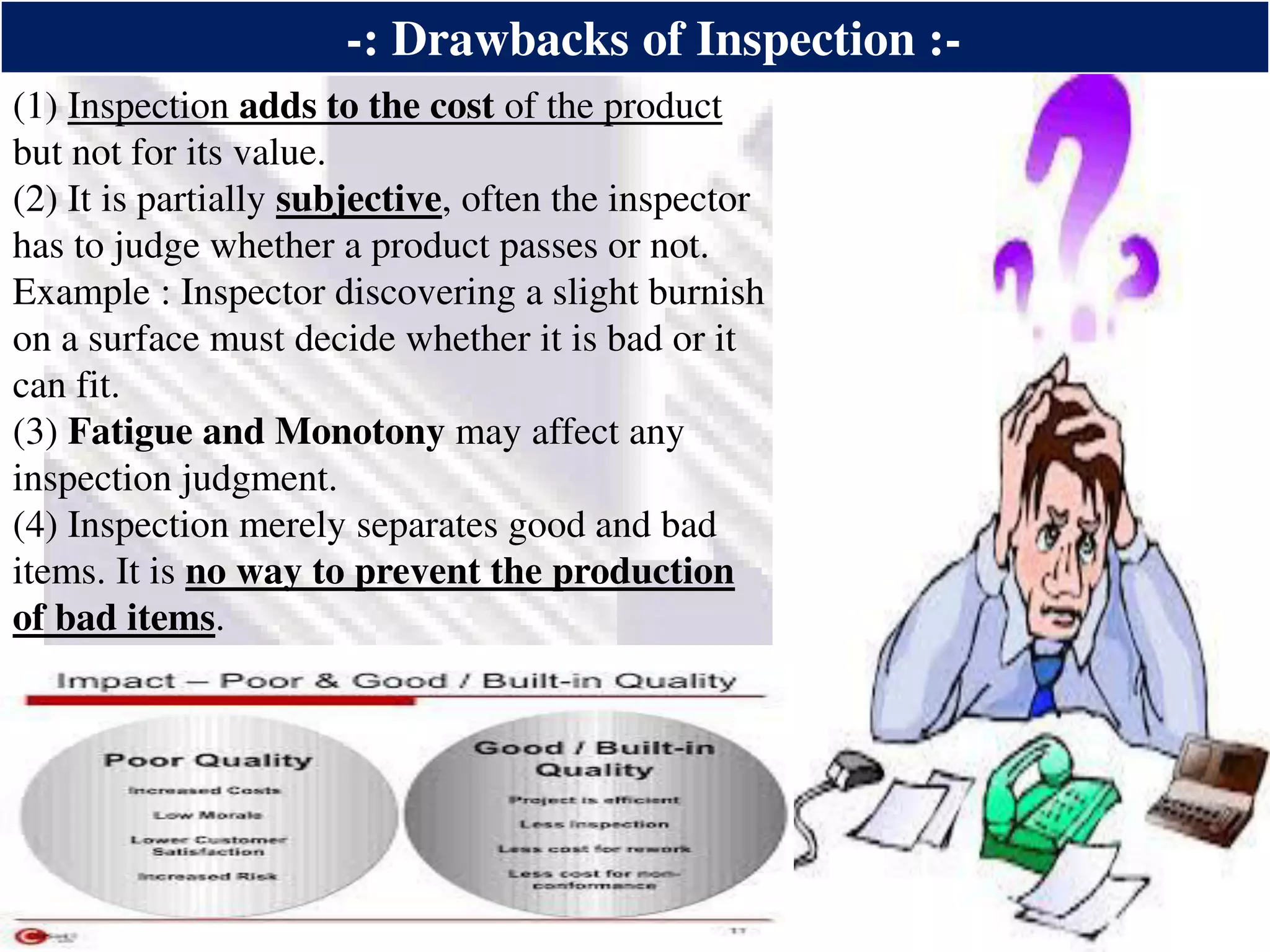 Quality inspection presentation | PDF