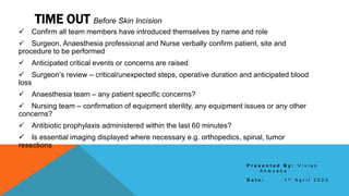 Quality in Surgical Practice presentation | PPTX