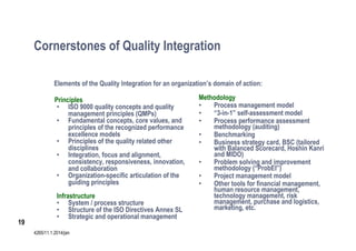 Quality integration | PDF