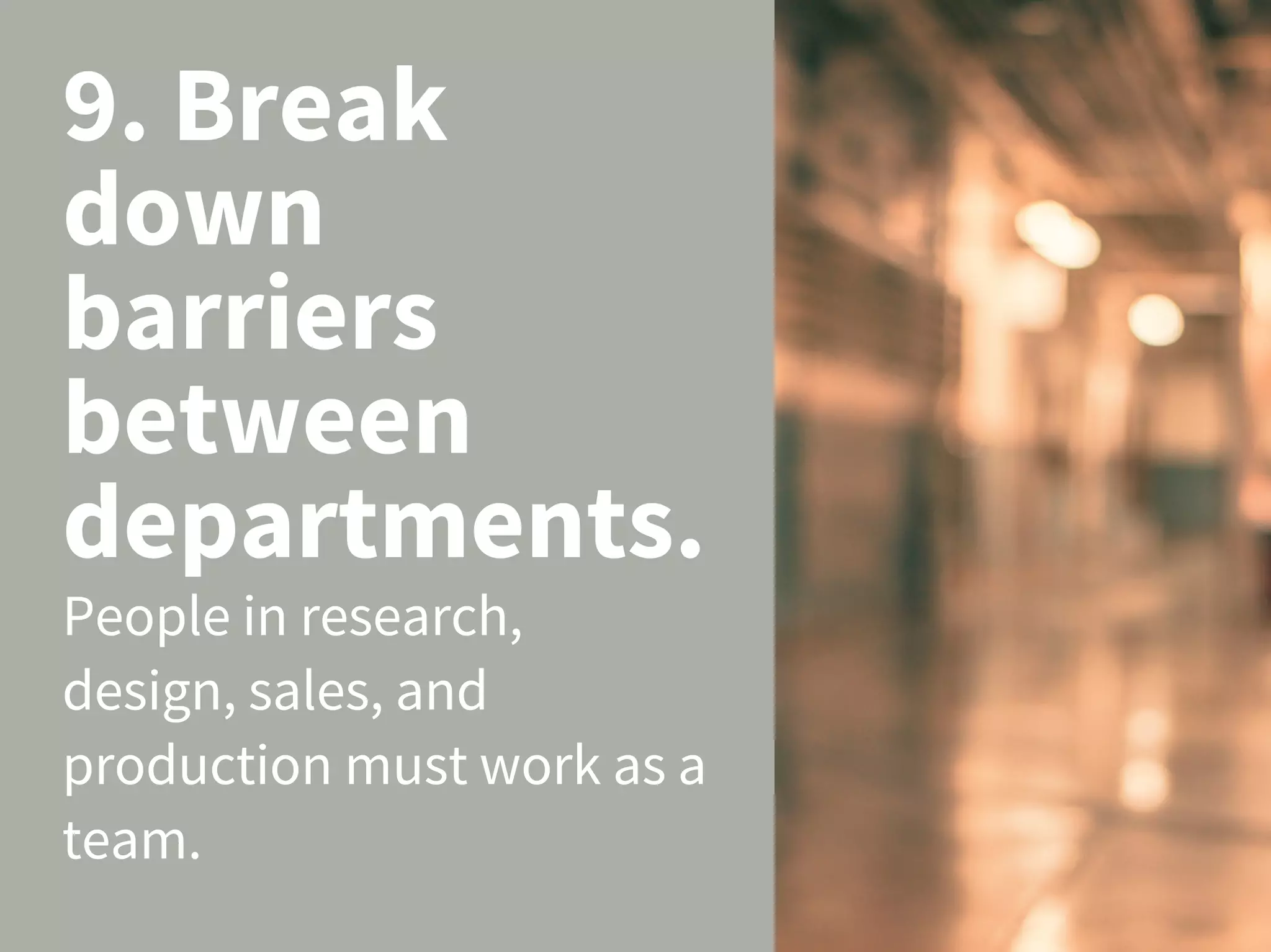 Quality in the Workplace: W. Edwards Deming's 14 key principles | PDF