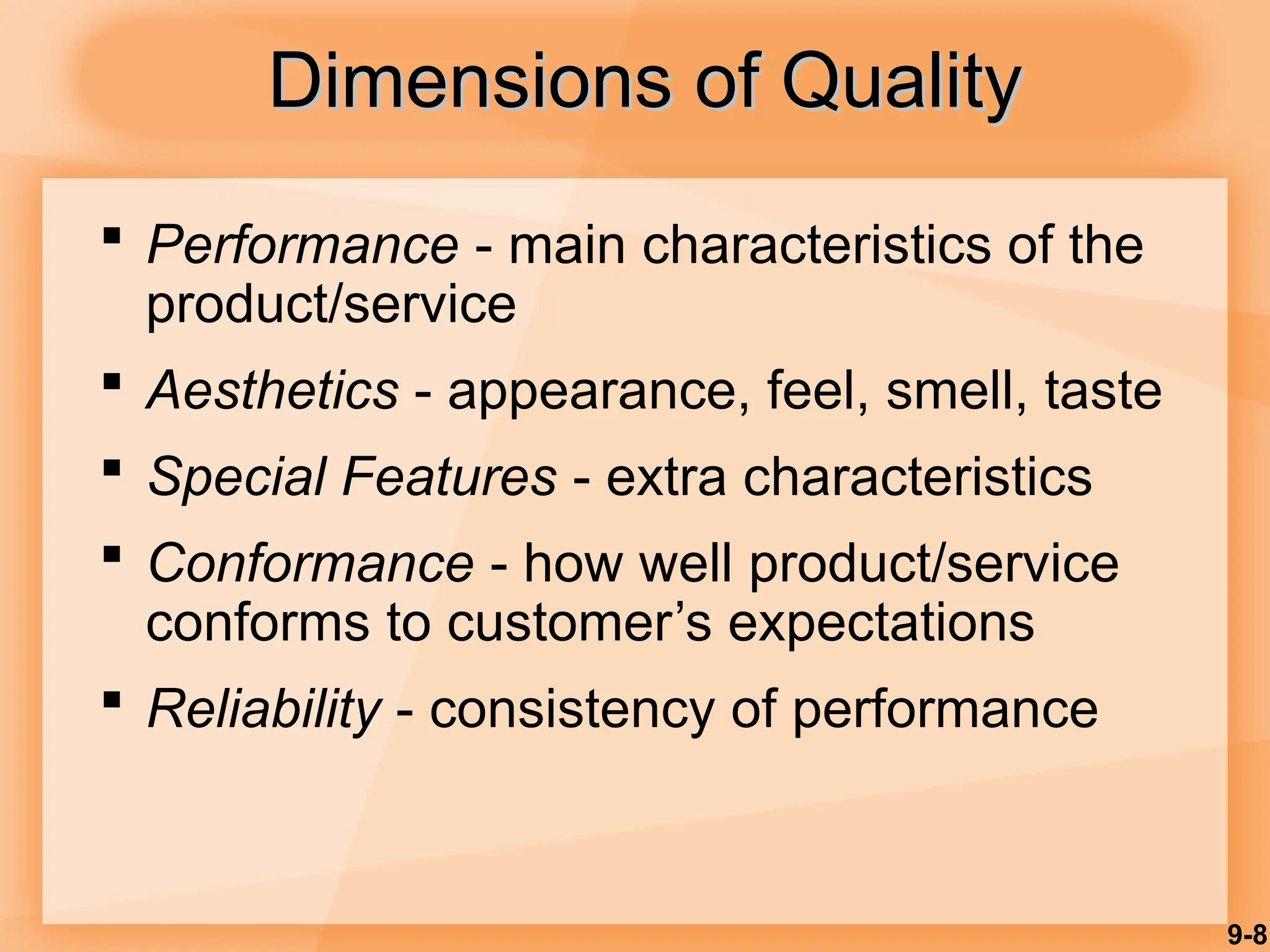 Quality overview introduction for beginners | PPT