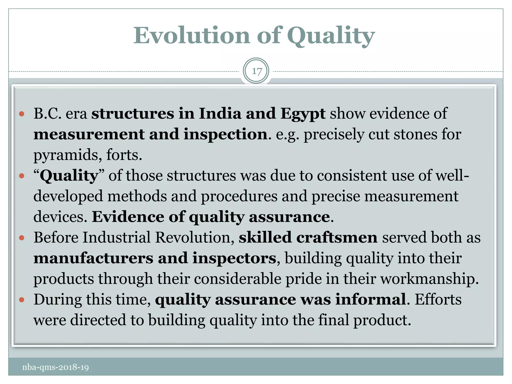 Quality introduction for Quality Management System | PPTX