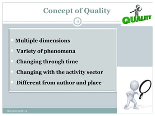 Quality introduction for Quality Management System | PPTX