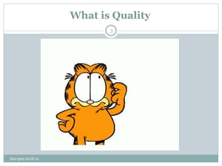 Quality introduction for Quality Management System | PPTX