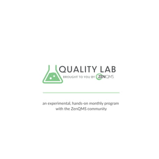 Quality Lab Launch | PDF