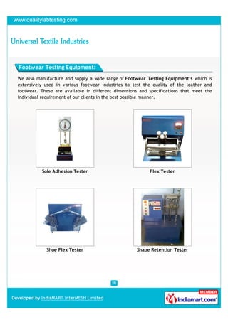 Uninvention Testing Equipments Pvt. Ltd., Faridabad, Testing equipments ...