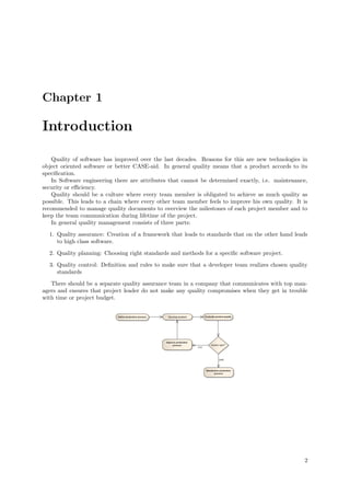 Quality Management handout | PDF