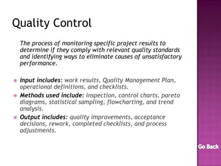 Quality management | PPTX