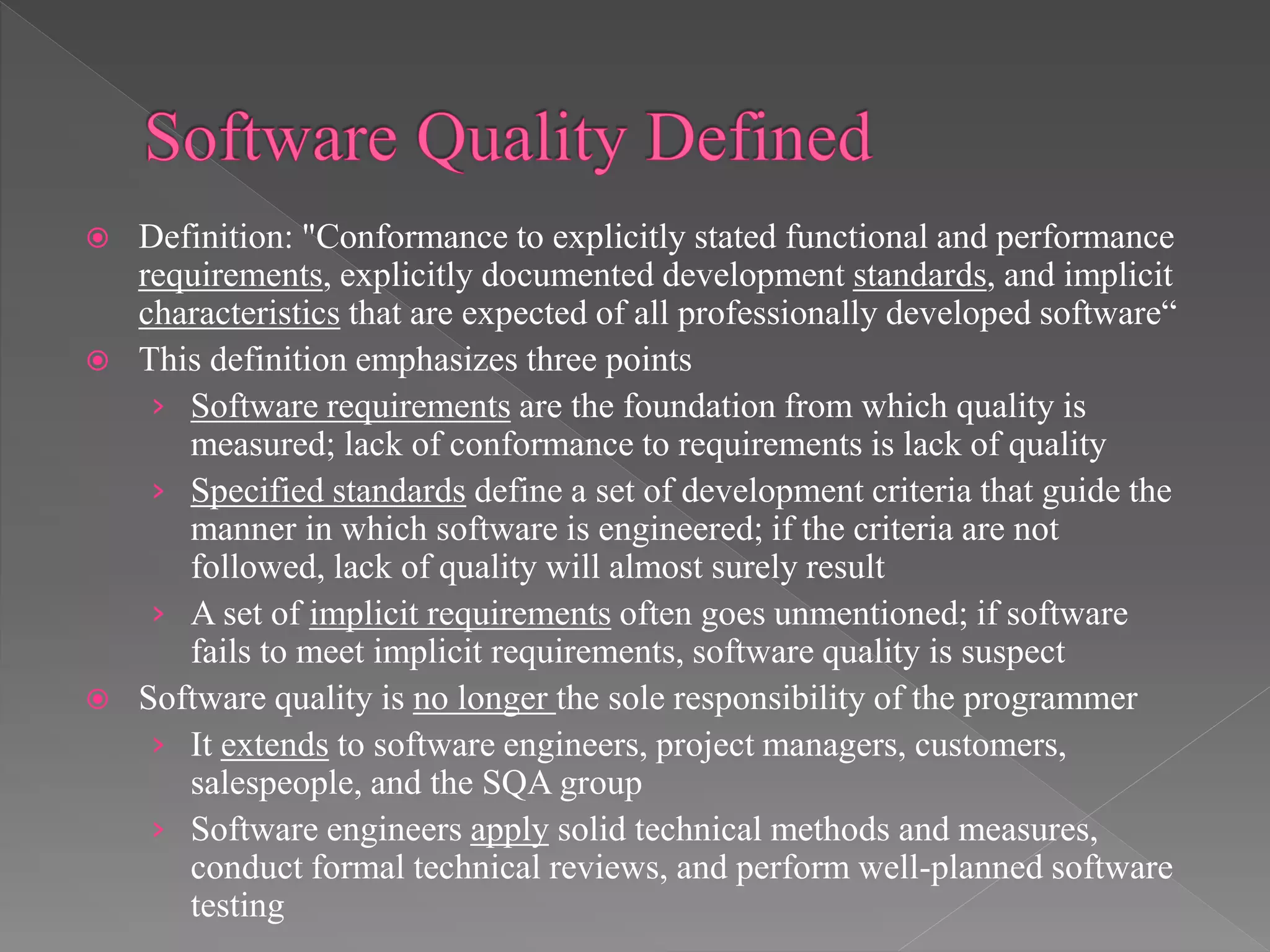 Quality management | PPTX