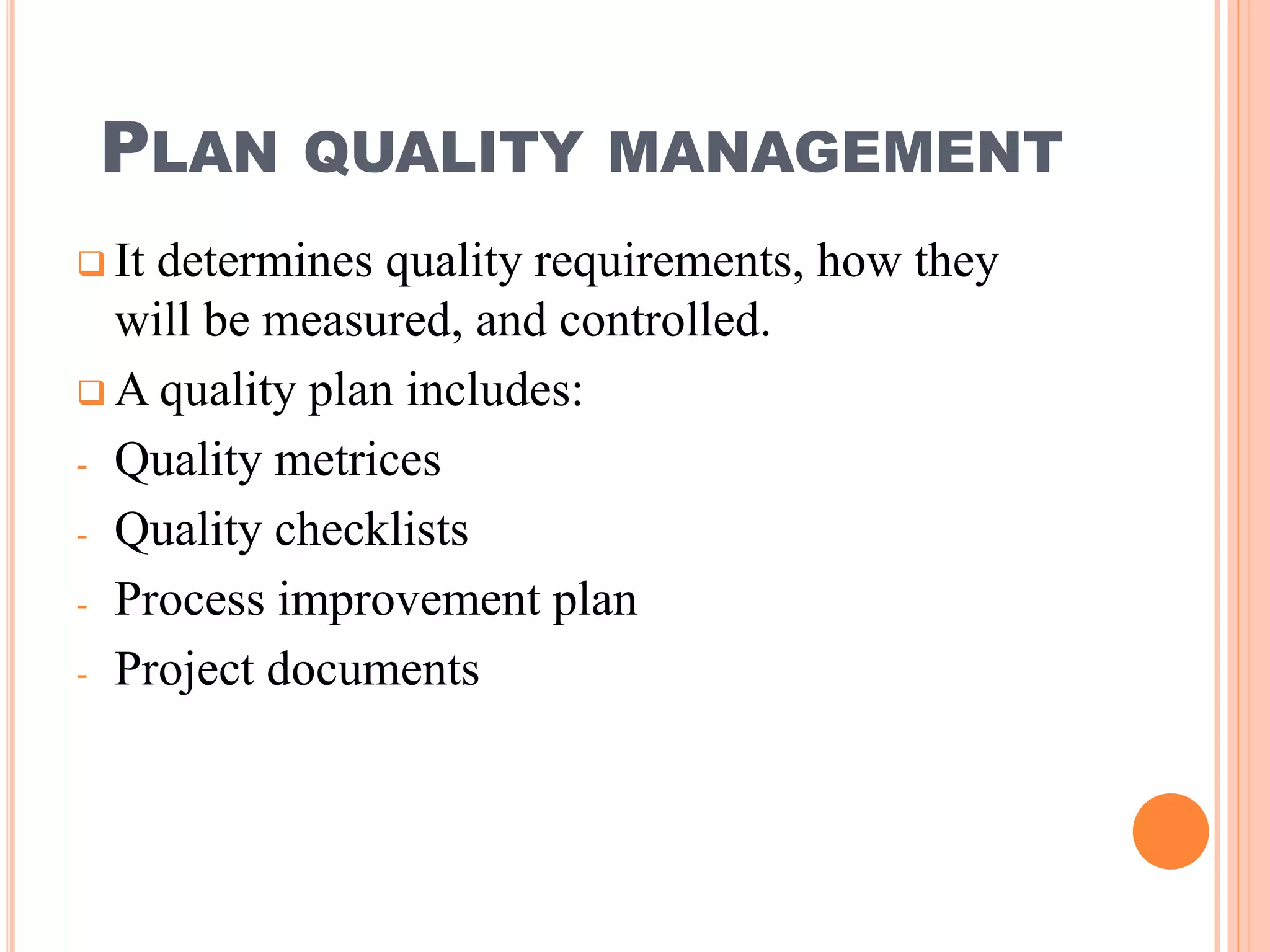 Quality management | PPTX