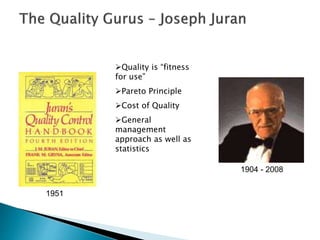 Quality management | PPTX