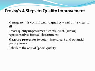 Quality management | PPT