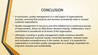 QUALITY MANAGEMENT AND Quality policy.pptx