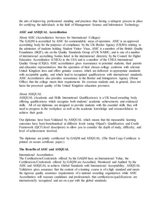 Quality management association | DOCX