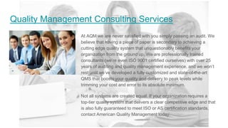 Quality Management Consulting | PPTX