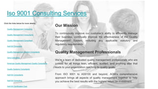 Quality Management Consulting | PPTX