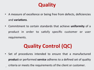 Quality Management for Competitive Advantage | PDF