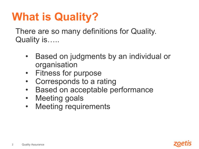 Quality management importance | PPT