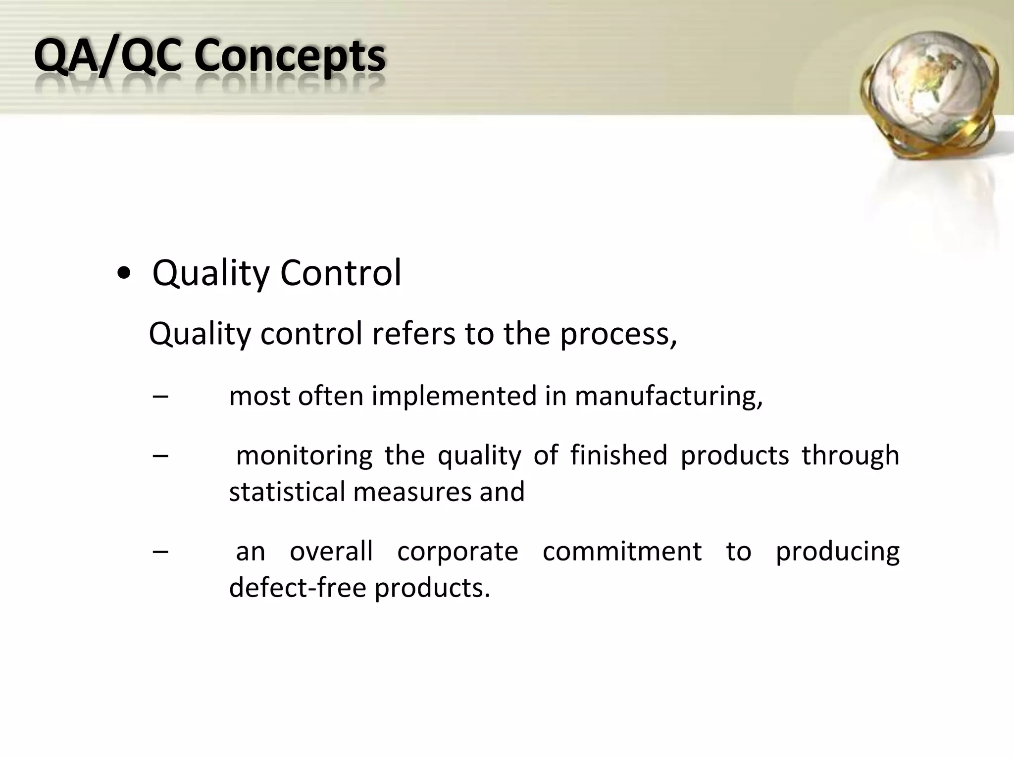 Quality Management In Construction | PPTX