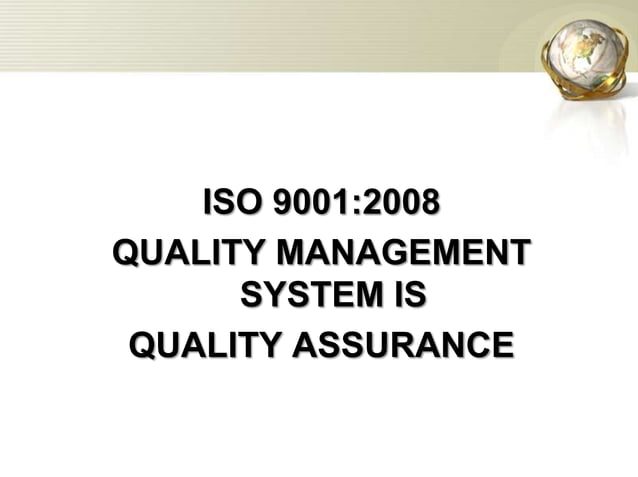 Quality Management In Construction | PPTX | Construction Industry ...