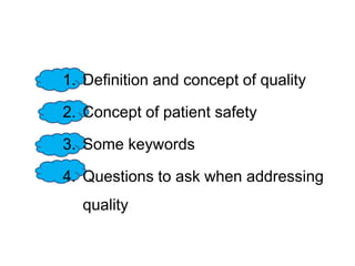 Quality management in health care - nhi | PPTX