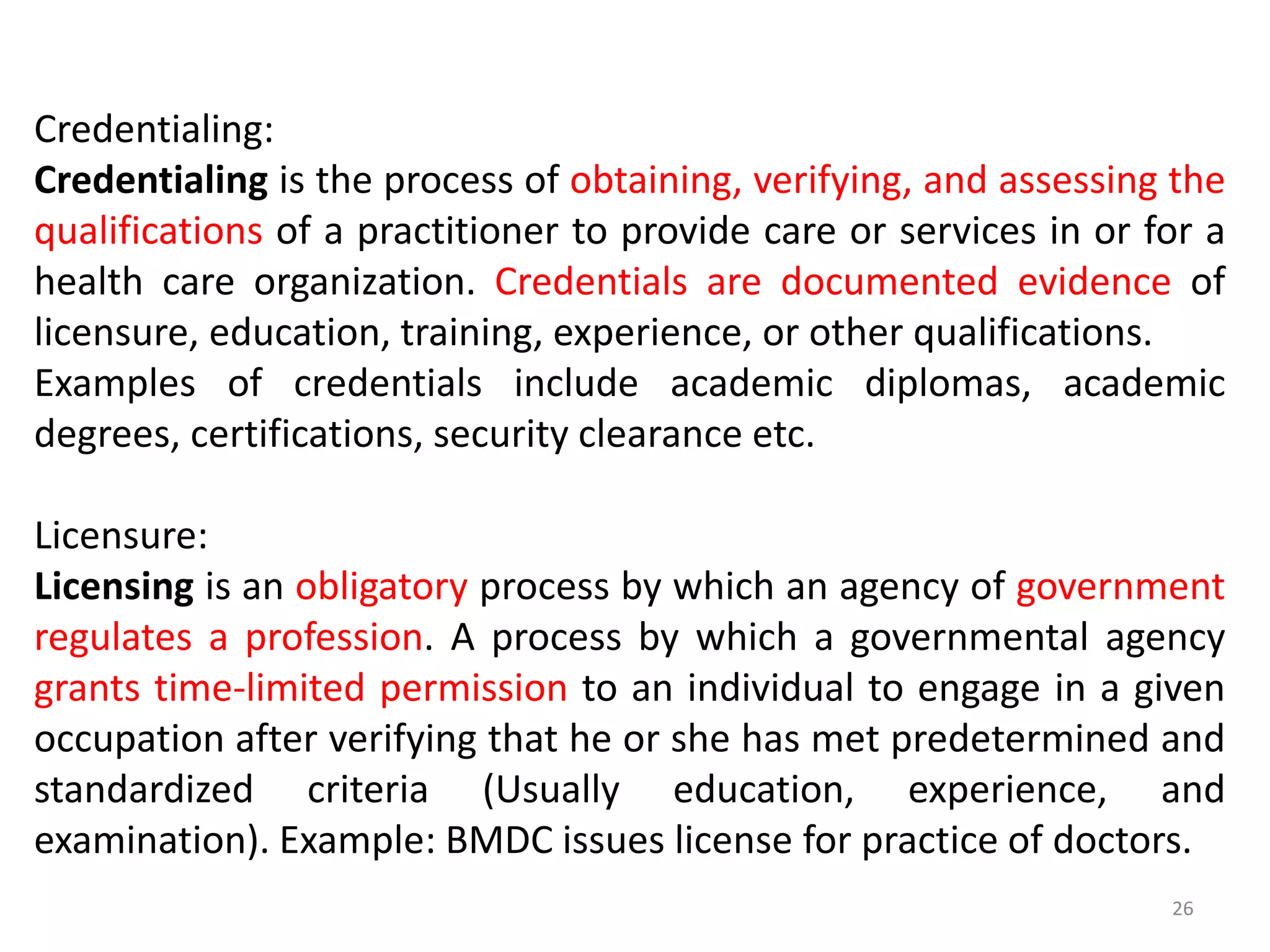 Quality Management in Healthcare Services | PPTX