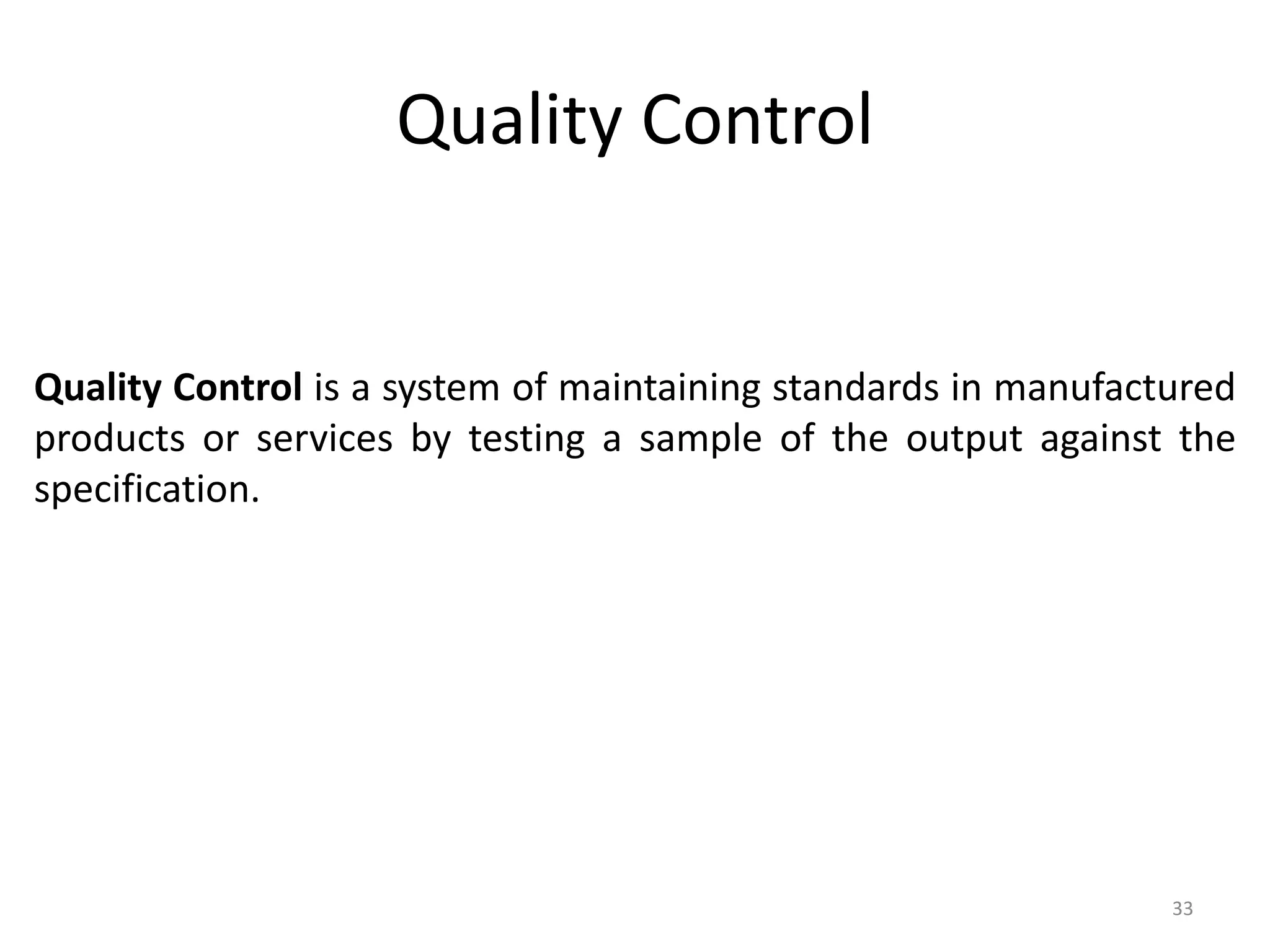 Quality Management in Healthcare Services | PPTX