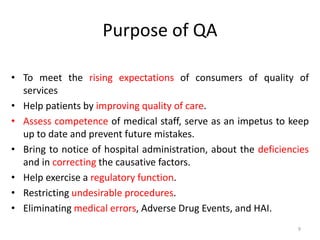 Quality Management in Healthcare Services | PPTX